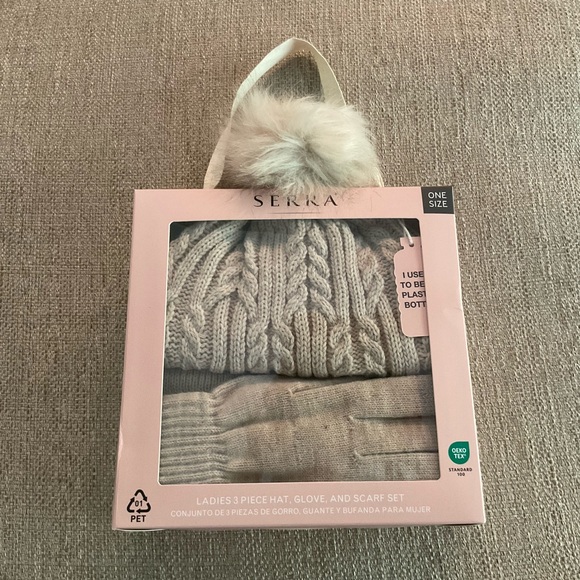 Serra | Accessories | Serra Beige Hat Glove And Scarf Set | Poshmark